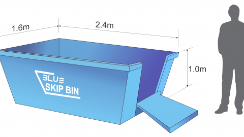 Skip Bins - Blue Skip Bin