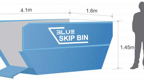 Skip Bins - Blue Skip Bin